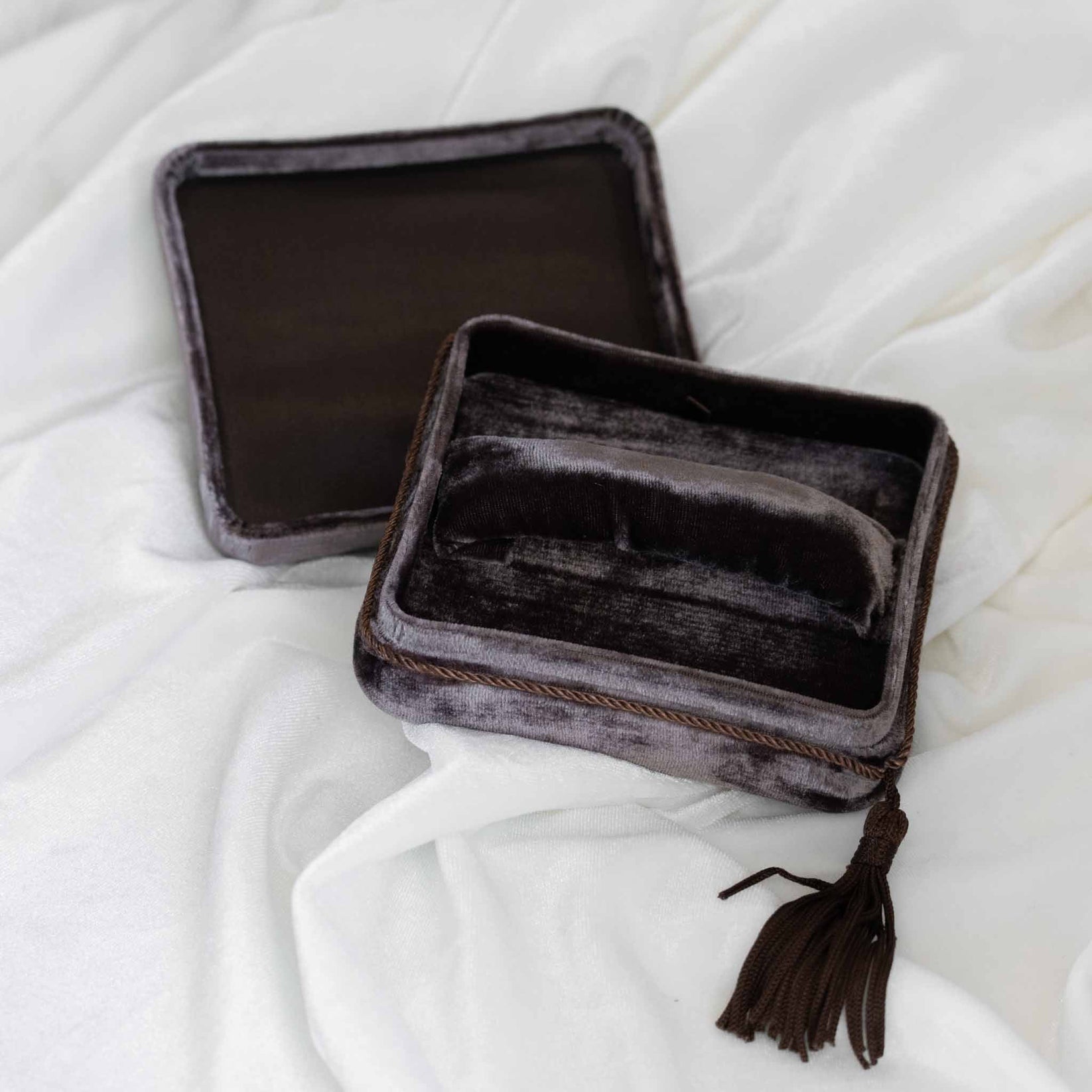 Italian Velvet Jewelry Case