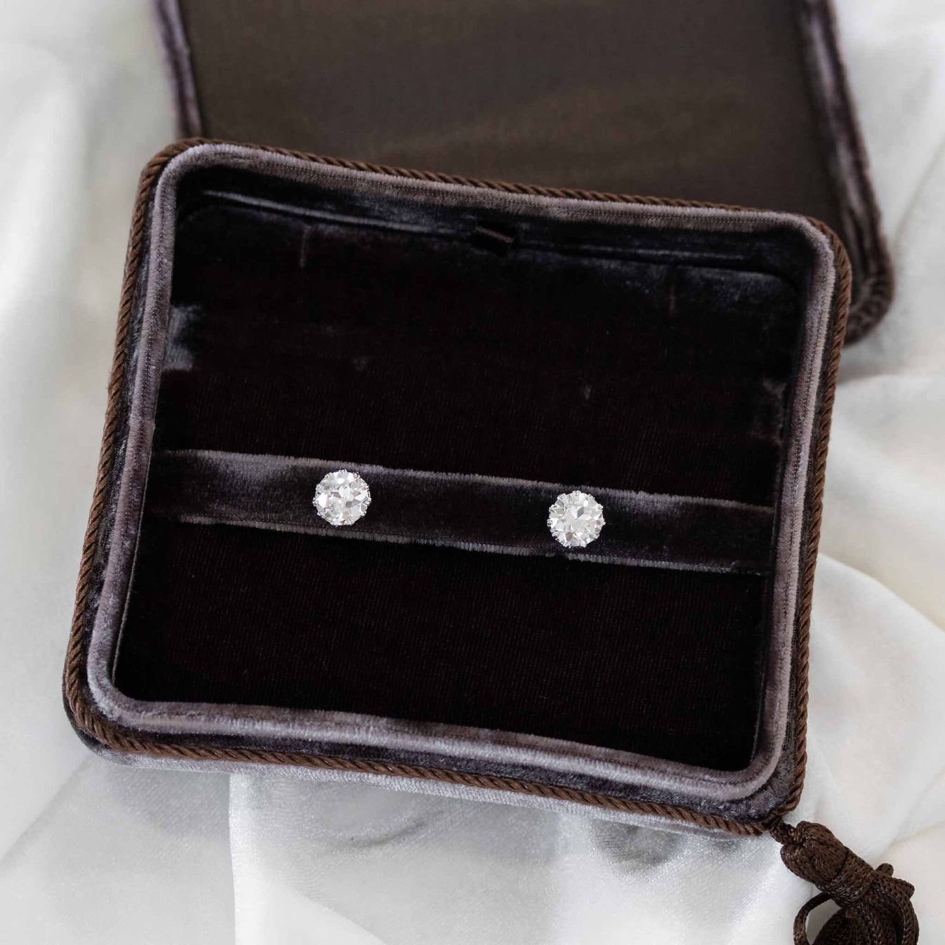 Italian Velvet Jewelry Case