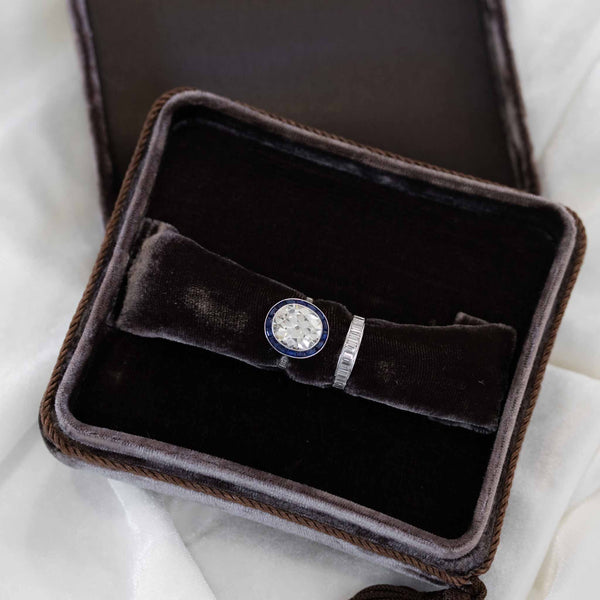 Italian Velvet Jewelry Case
