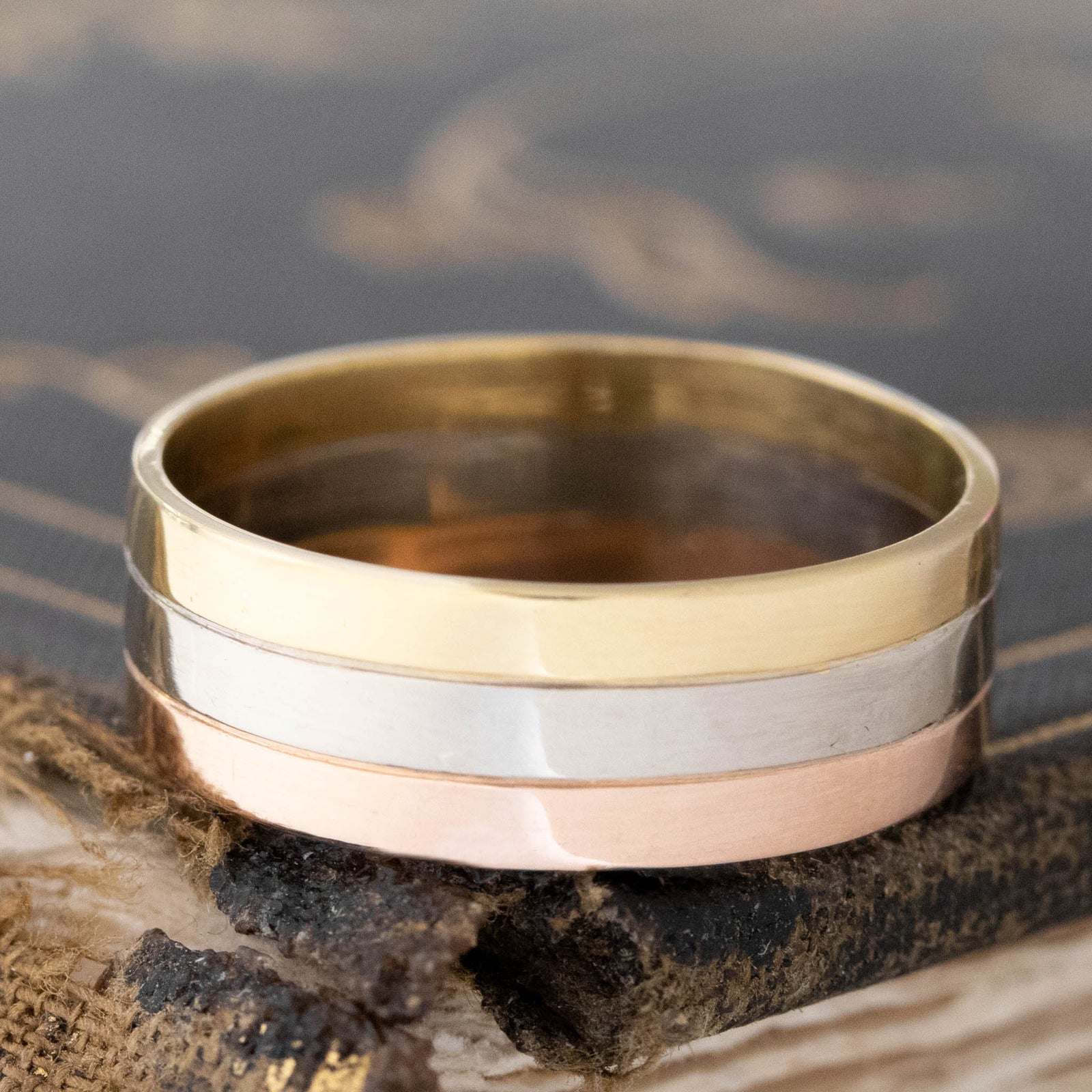 Cigar Band Rings | Vintage & Gold Cigar Wedding Bands